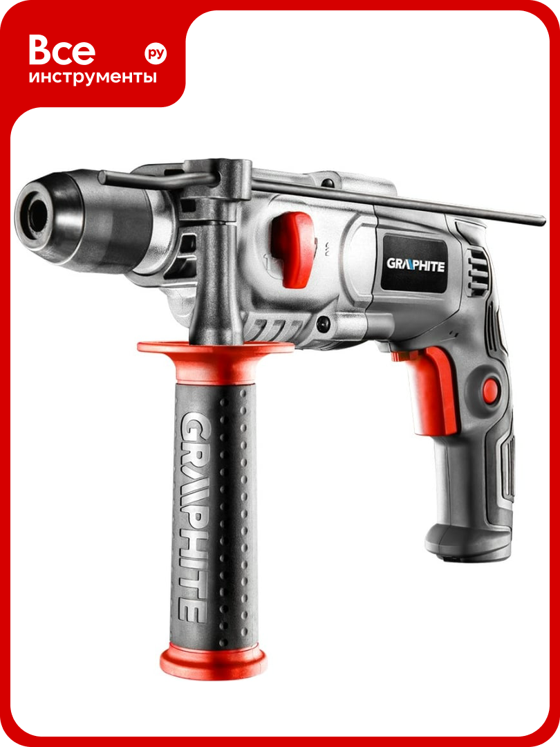 Перфоратор GRAPHITE 58G505, удара, переходником