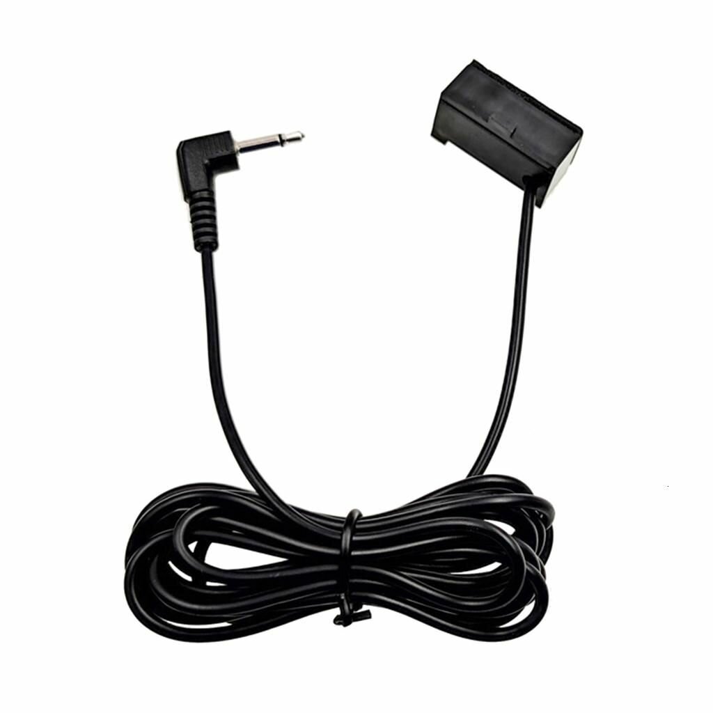 Микрофон для автомобиля 300см кабель с разъемом 3.5мм для беспроводной связи и навигации, - Изогнутая заглушка