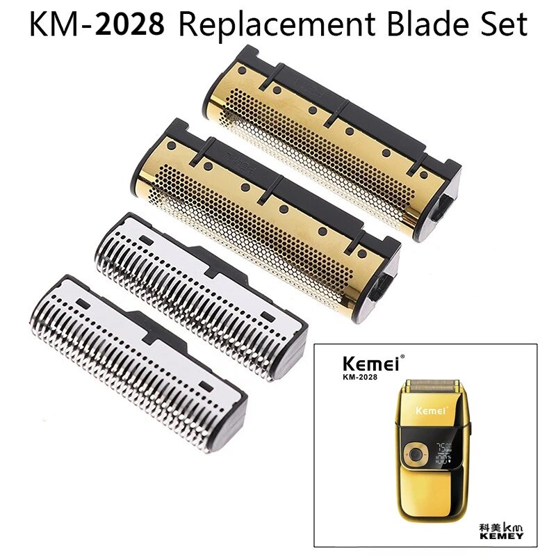 KEMEI бритва KM-2026 KM-2027 KM-2028 Сменное лезвие бритвы, a pair 2028