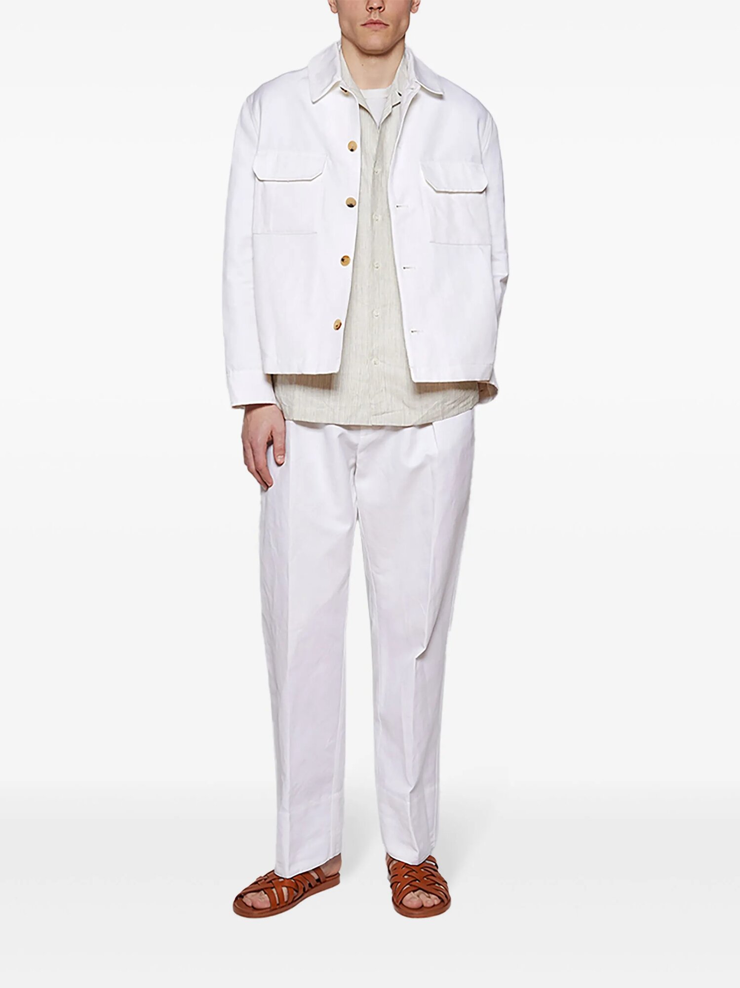 Куртка Loro Piana Daito, размер 2XL, white — фото 1