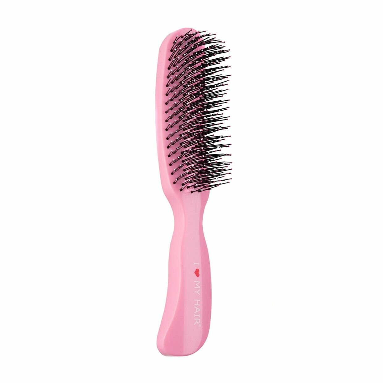 ILMH Щетка "THERAPY BRUSH" розовая глянцевая M расческа I LOVE MY HAIR 18280