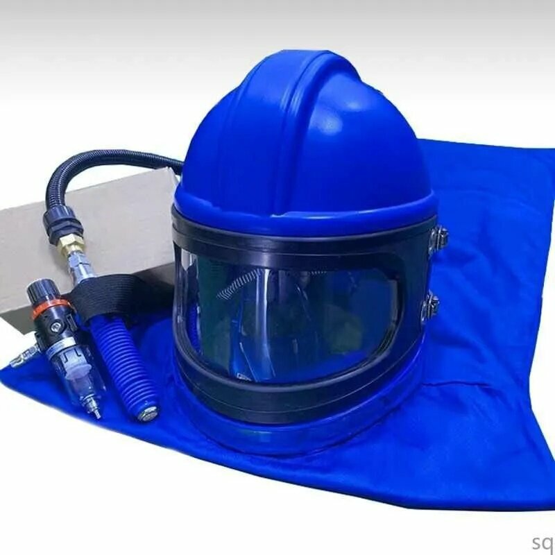 Шлем пескоструйщика Вектор Дуговая маска LQ-07K-BF