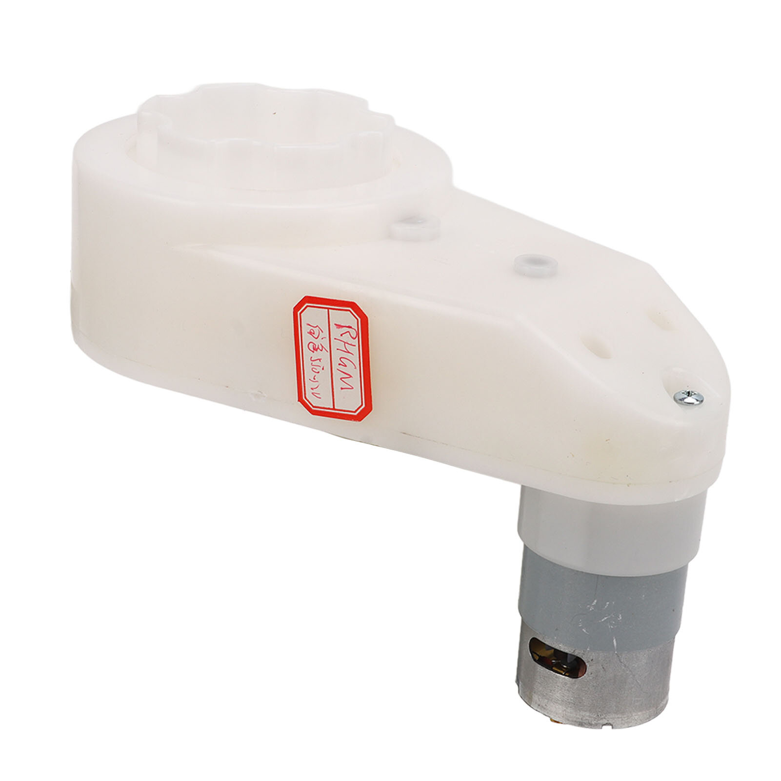 Электродвигатель для детского электромобиля 550 12 В, редуктор, 12000 об/мин, мотоцикл, коляска с регулируемой скоростью, аксессуары, белый.