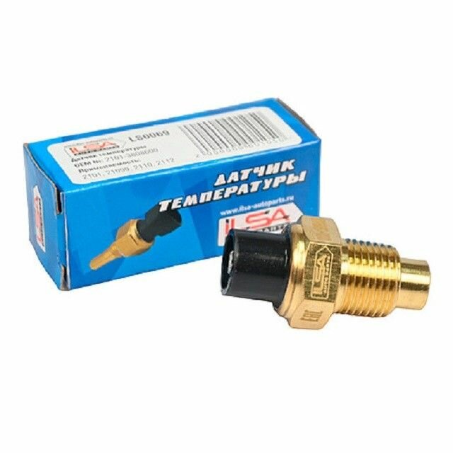 Датчик температуры охлаждающей жидкости в гол. блока 2101, газ, газель (тм 106)
