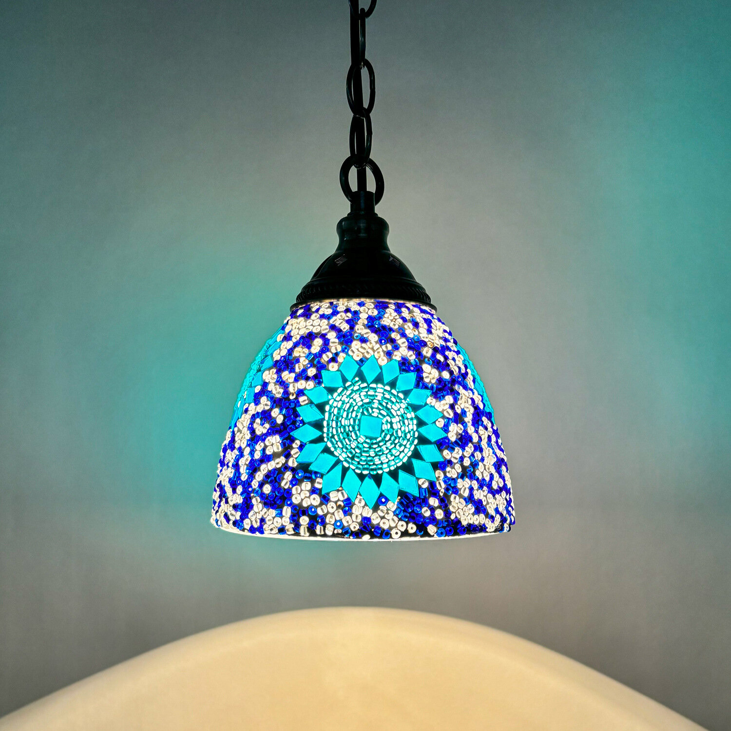 Экзотическая Юго-восточная Азия Турция Классическая Гостиная B & B Retro Club Xinjiang Restaurant Folk Single Head Chandelier