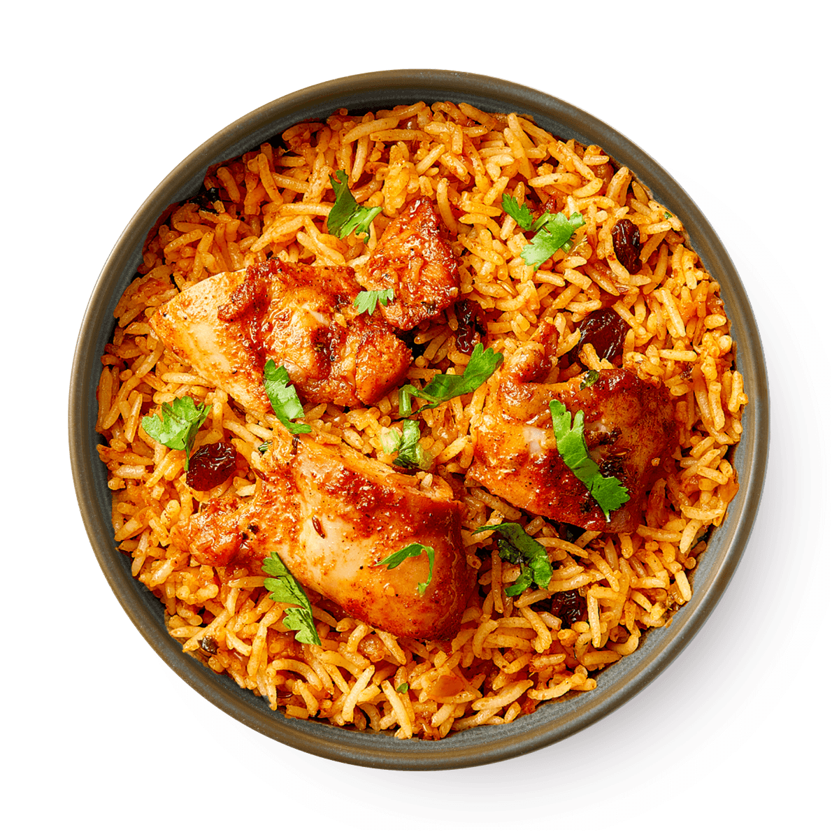 Бомбейский плов CHINDI KITCHEN, с курицей тандури, острый, 250 г