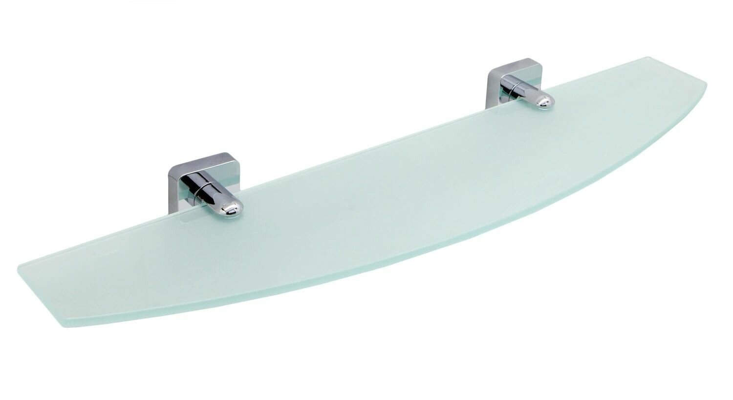 Полка стеклянная 50 см WasserKRAFT Lippe K-6524 хром