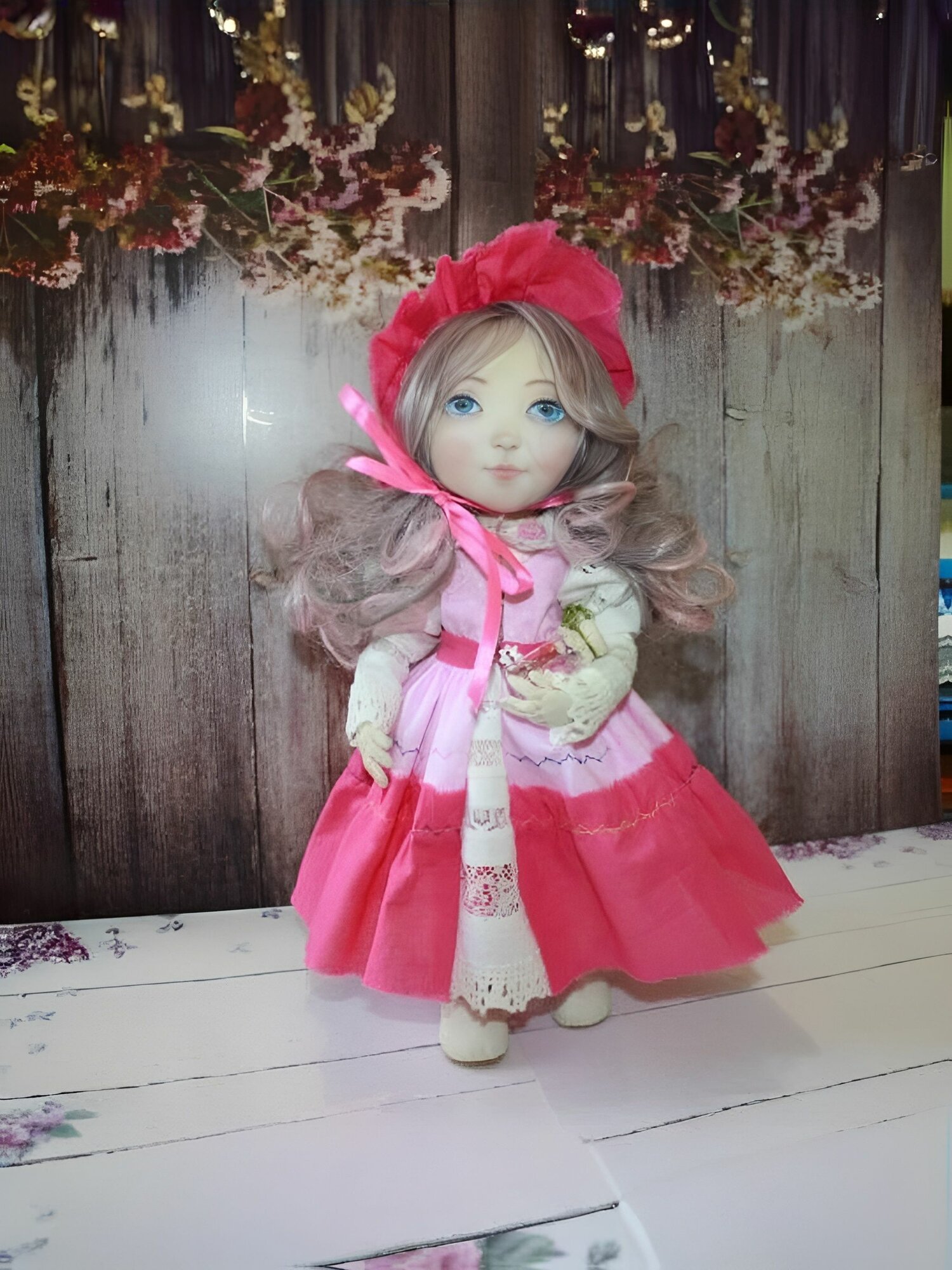 Кукла Молли, ручная работа, текстильная, авторская работа, сувенир, подарок