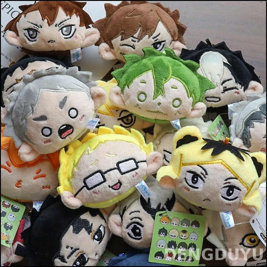 Аниме Мягкие Игрушки Волейбол! Канобу Эоне/ Haikyuu! Kanobu Aone Плюшевая игрушка-подвеска 8CM