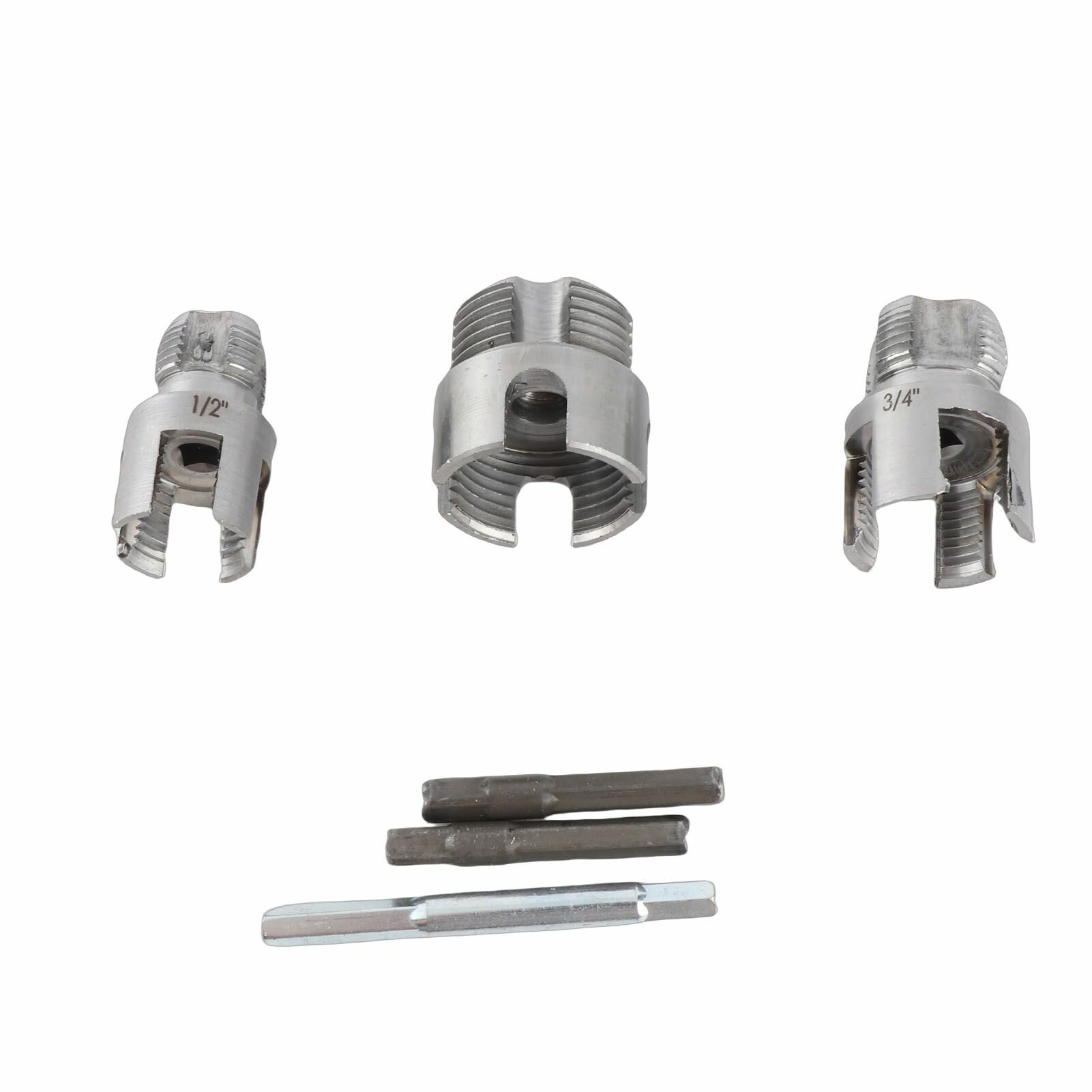 Набор плашек для труб G1/2, G3/4, G1, три в одном