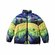 Пуховик SPRAYGROUND, размер L, многоцветный