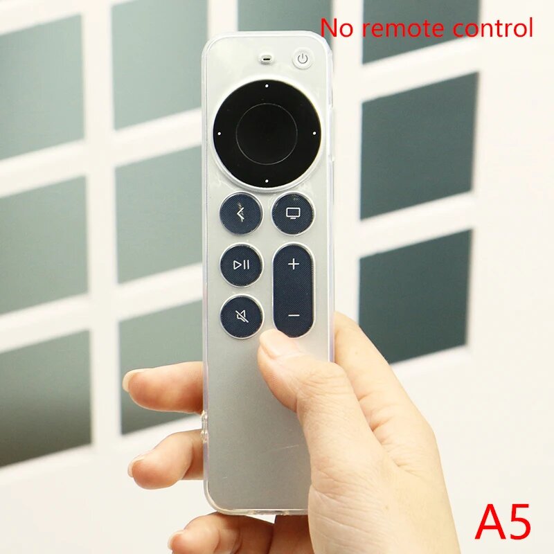 Прозрачный чехол для пульта Apple TV A5