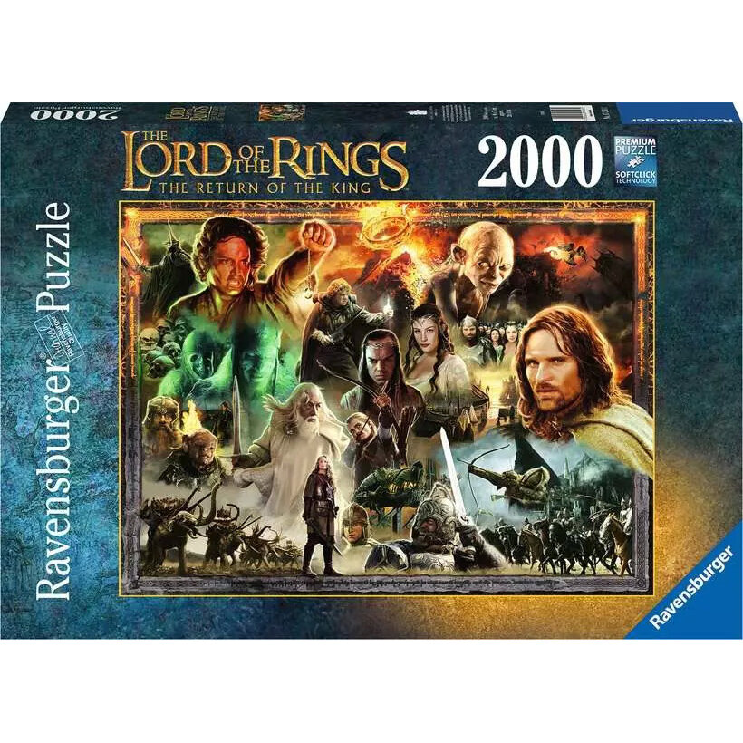 Пазл Ravensburger 2000 Властелин колец Возвращение Короля, арт.17293