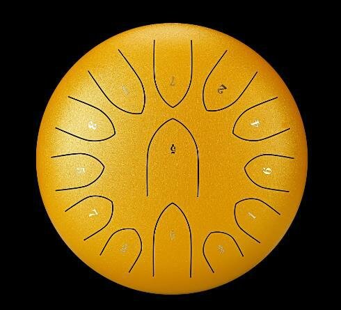 Конг Лин барабан Конг Лин барабан 6/10/12/ 14inch Экспортный стальной язычковый барабан Ван Ю барабан ударный инструмент полный набор подарок