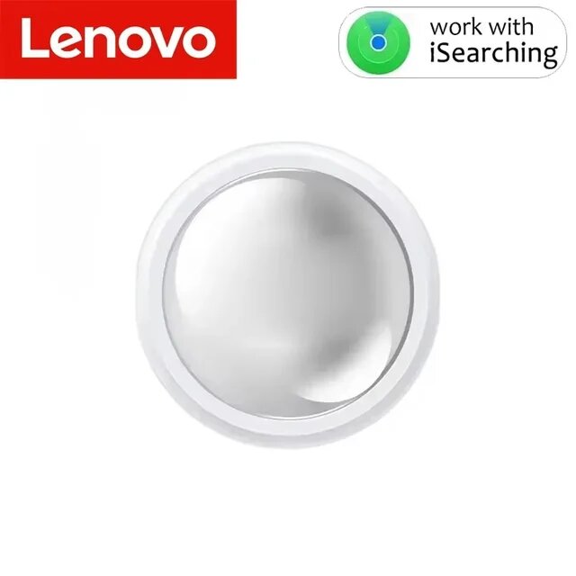 Умный GPS-трекер Lenovo, устройство для предотвращения потери вещей для пожилых людей и детей, Bluetooth-локатор для сумок и кошельков для домашних животных, совместим с системами iOS и Android, совершенно новый.