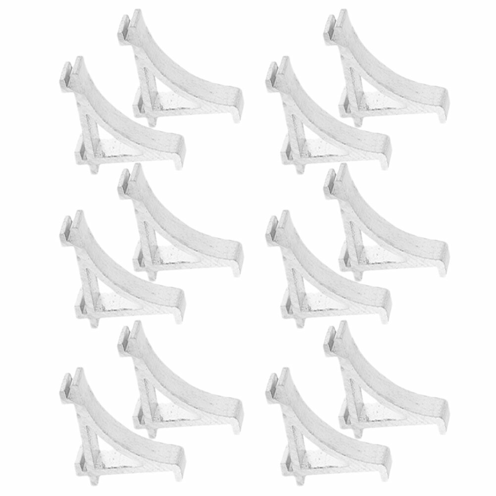 Крепления Для Полок Холодильника, Алюминиевые, Прочные И Долговечные, 12 Шт