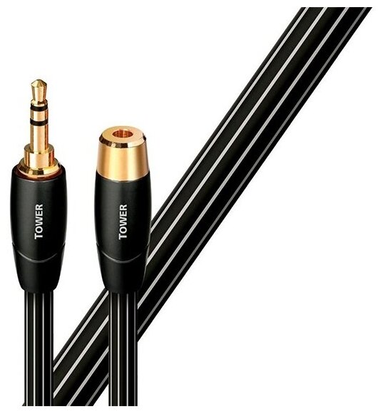 Аналоговый межблочный кабель AudioQuest Tower 3.5M-3.5F (3.0 м)