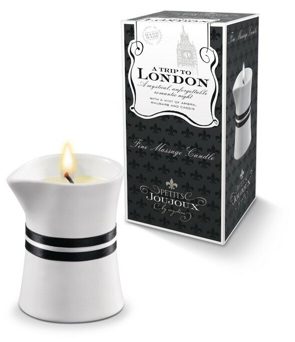 Массажная свеча Petits Joujoux A Trip to London, 120 г