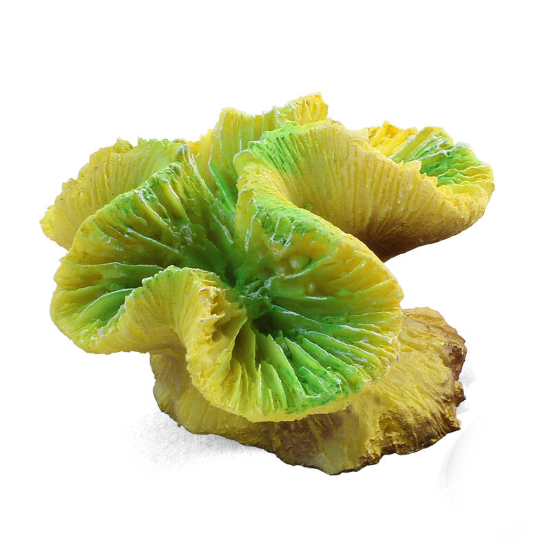 Laguna Коралл искусственный 2902LD "Каталофиллия" зеленая, полиэфирная смола, 8*7*5 см