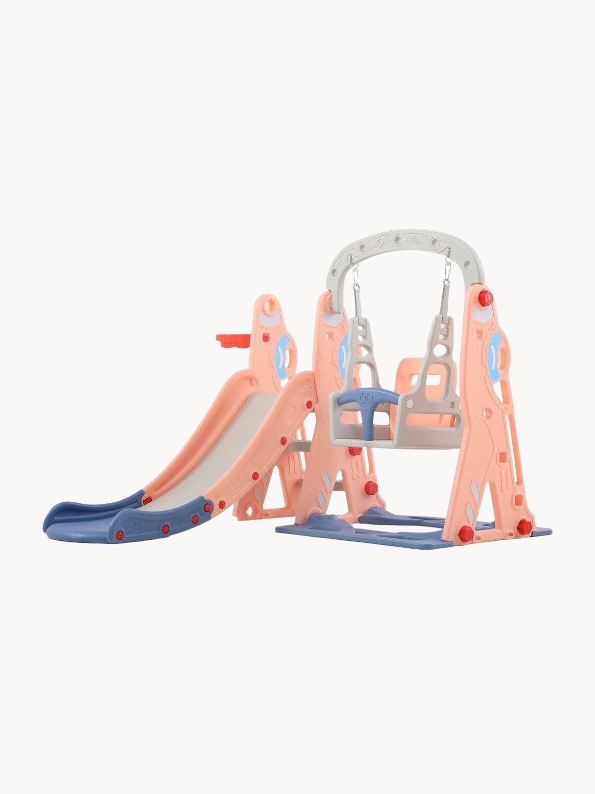 Горка детская для дома и улицы качели Perfetto sport PS-035-О Космо оранжевый