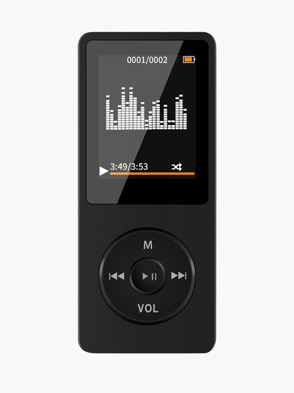 Беспроводной MP3-плеер 64 ГБ с Bluetooth, наушниками, экраном и FM-радио