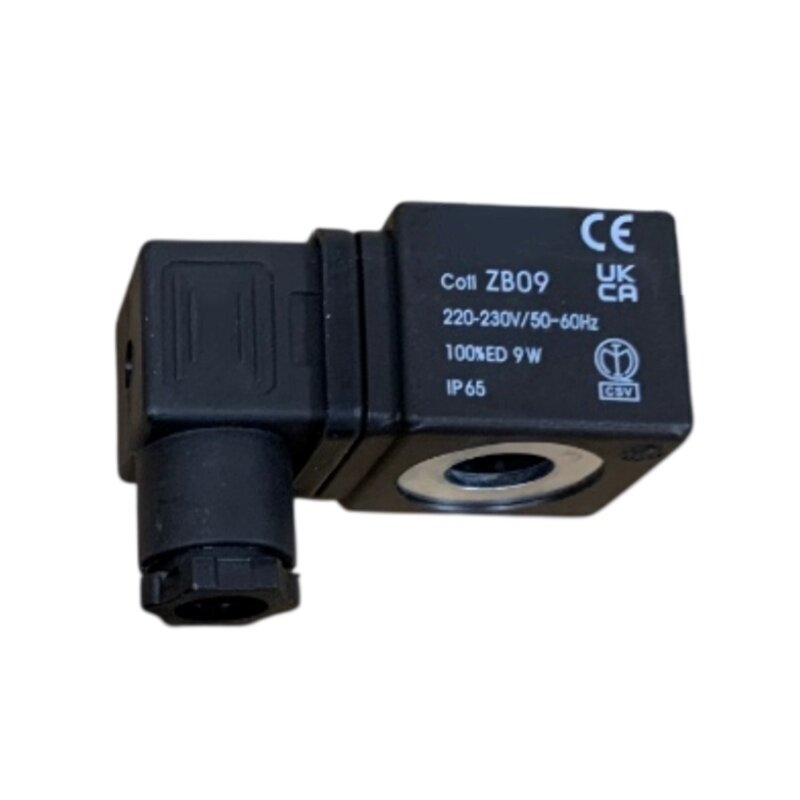 100% совершенно новый и оригинальный ZB09 220V 9W 220-230/50-60Hz катушка электромагнитного клапана