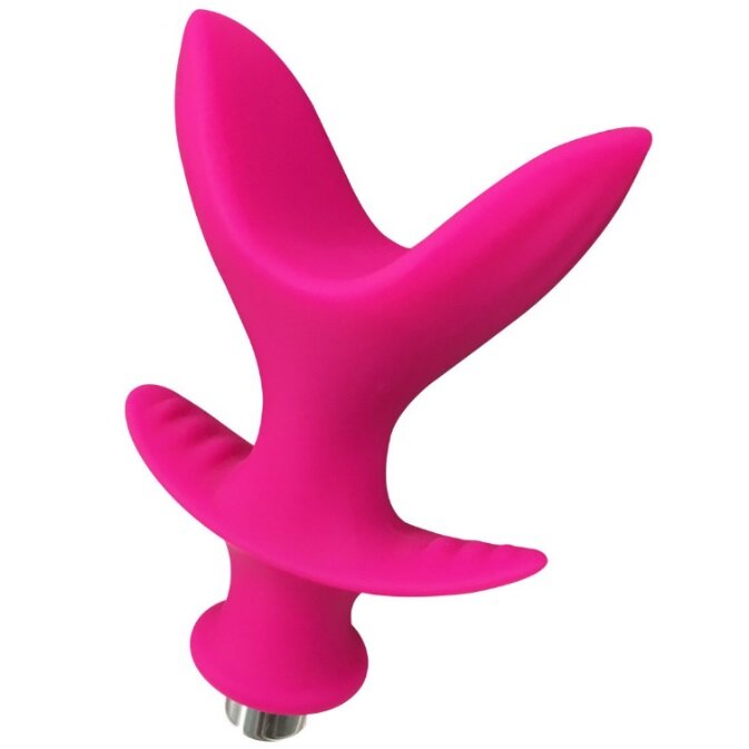 Анальный якорь с вибрацией Oshiri Puncho Pink