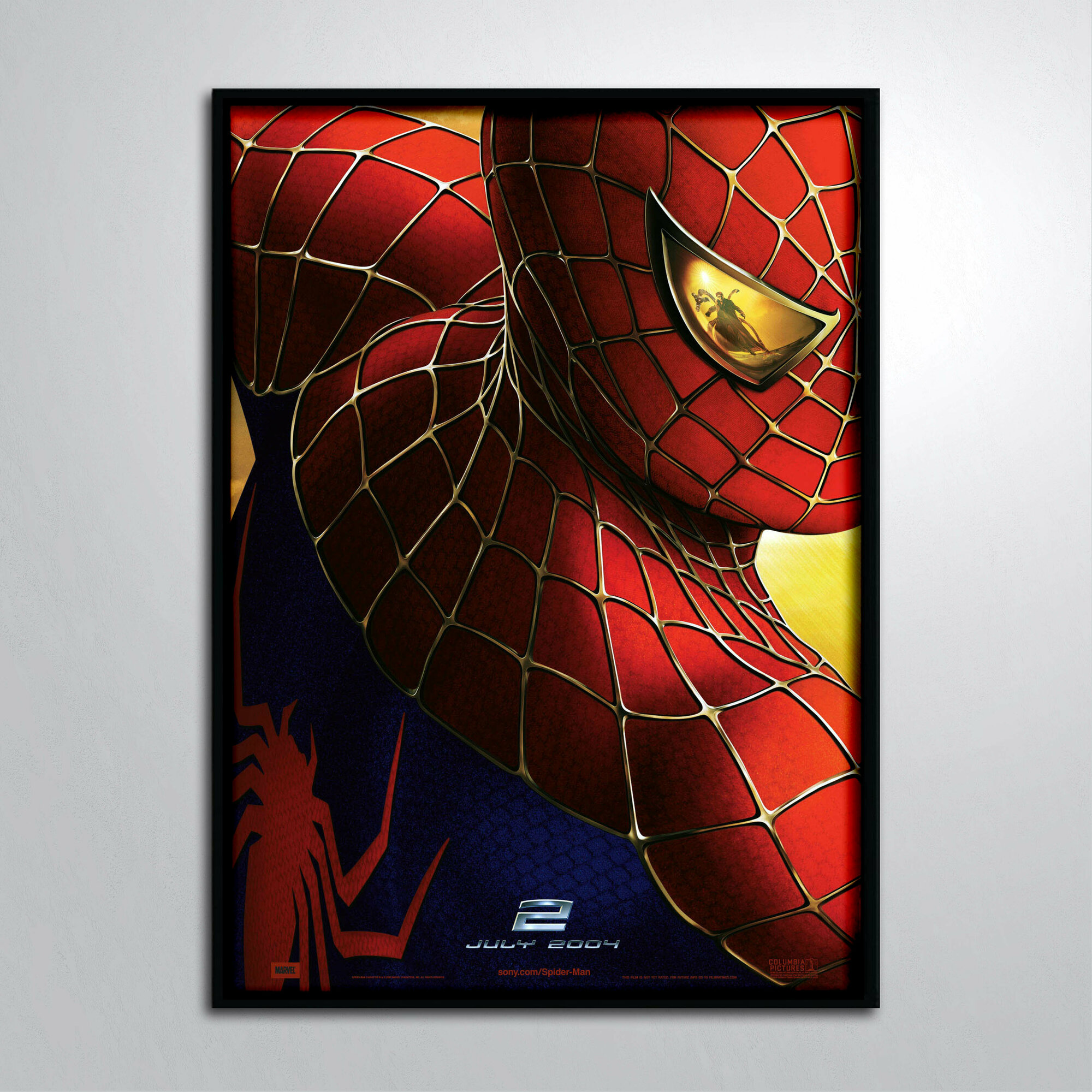 Постер в раме/Тоби Магуайр Человек Паук 2 Доктор Октавиус Spider Man