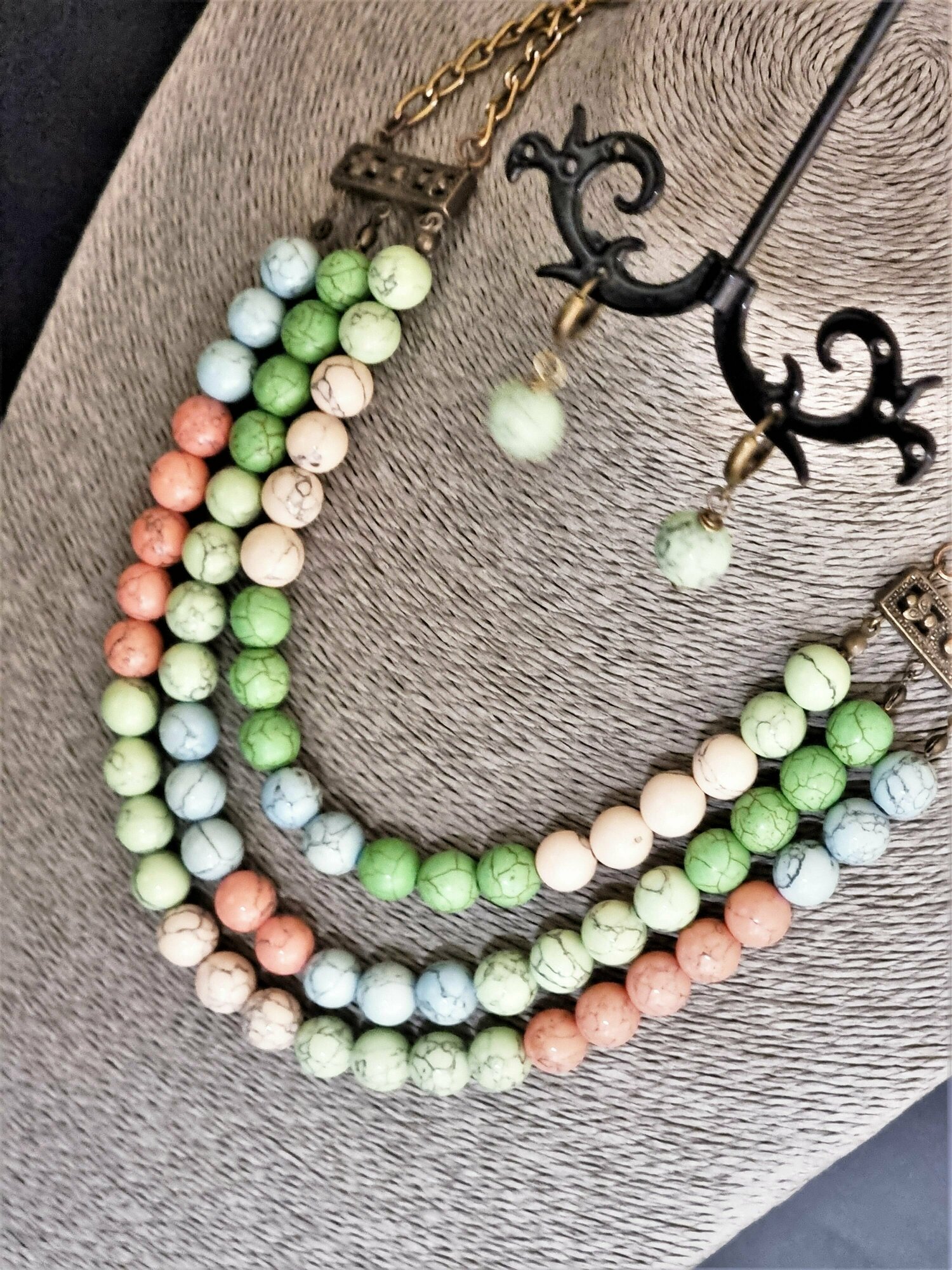 Комплект бижутерии: колье