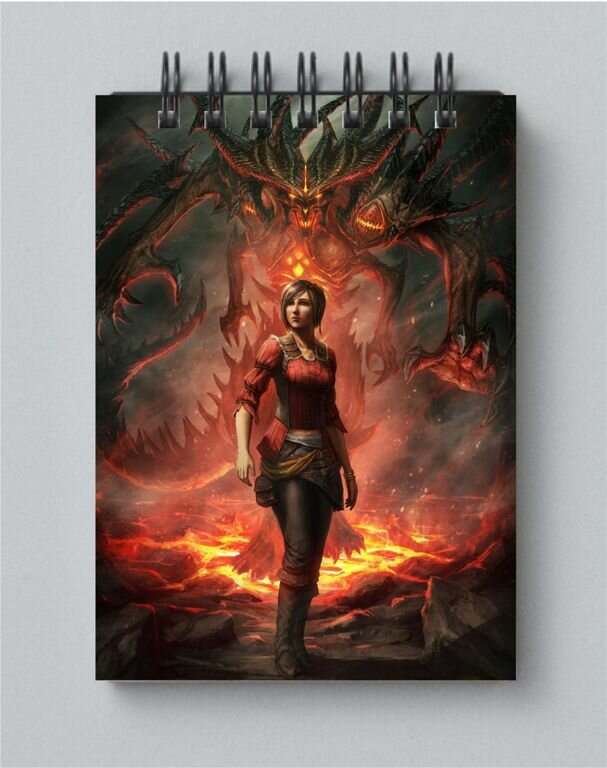 Блокнот Diablo, Диабло №2, А4