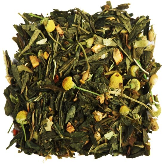 Чай зеленый ароматизированный Слон Японская липа 100 г