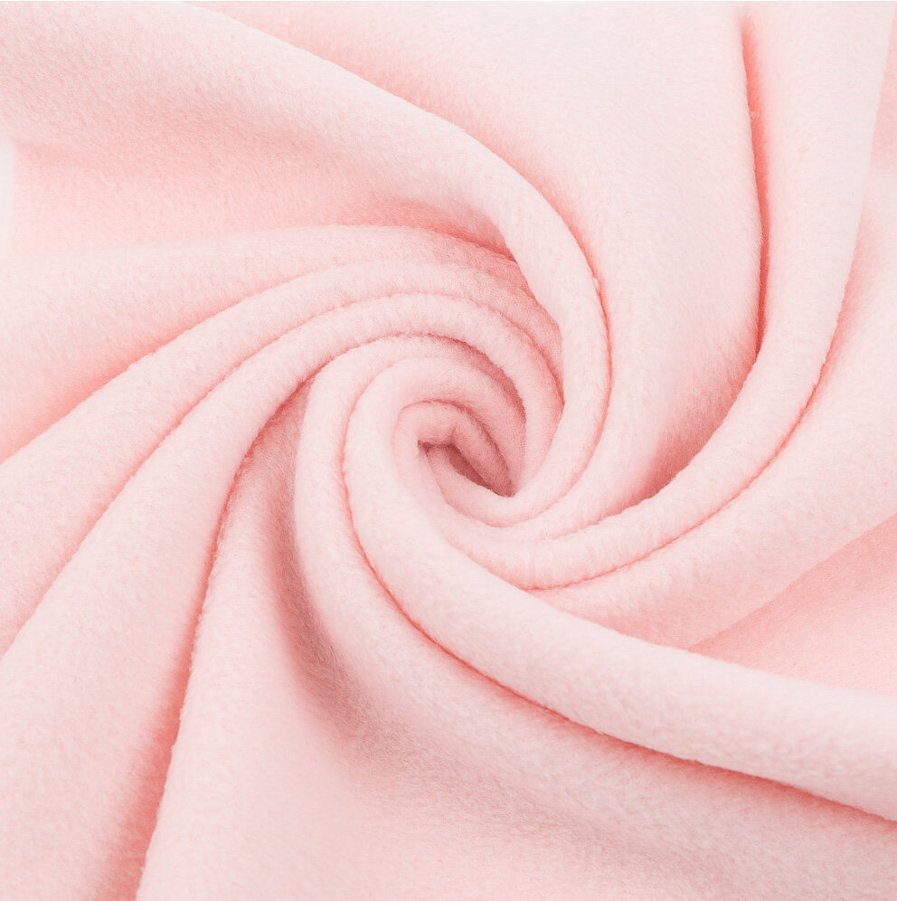 Флис FG-002 170 г/м², 150x150 см ±2 см, 100% полиэстер, розовый 152 плотный и тёплый