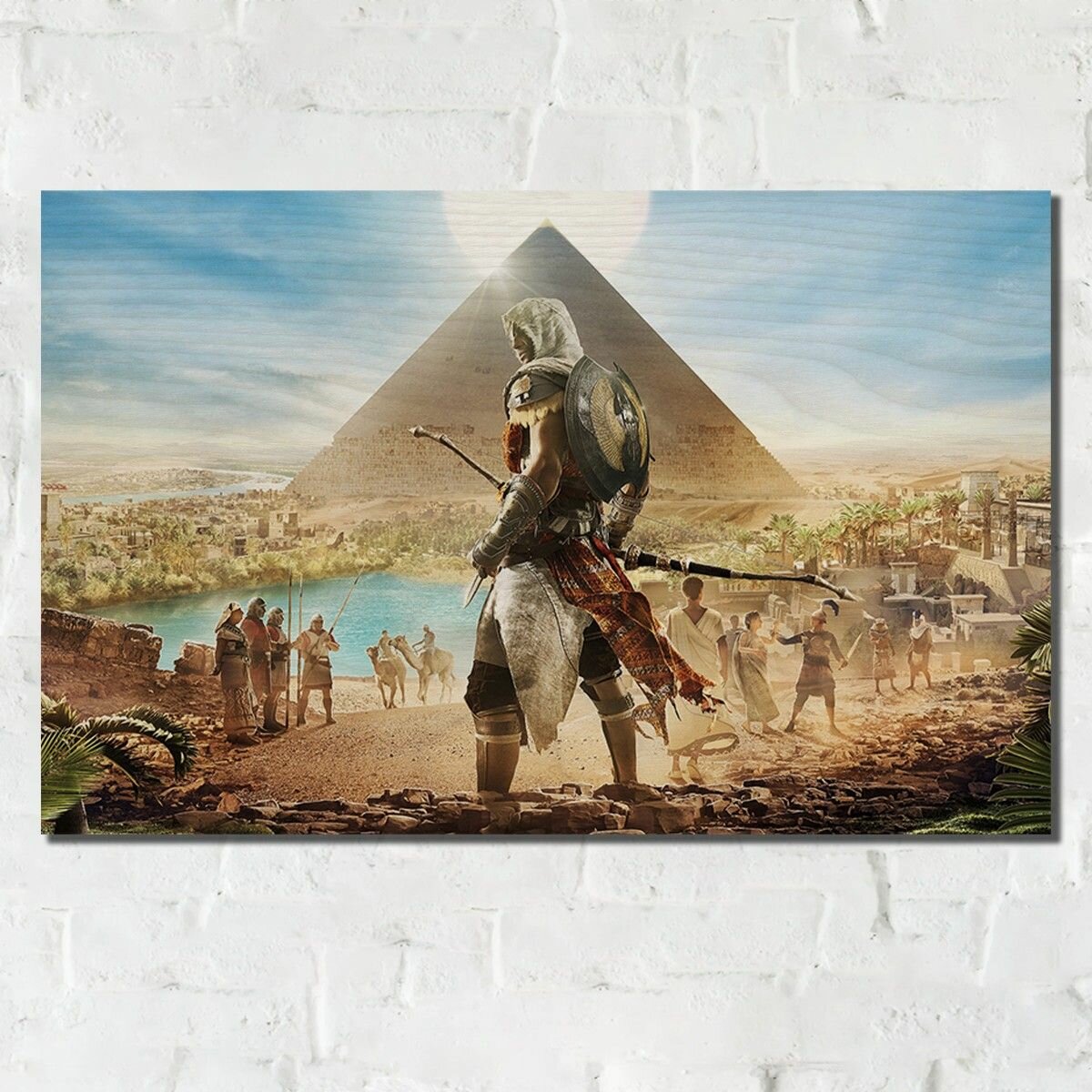 Картина интерьерная на дереве Assassin's creed origins, Флоренция - 14041