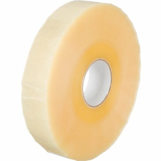 Клейкая лента Комус упаковочная 48ммх990мх43мкм, прозрачная 6 шт/уп(белая втулка)