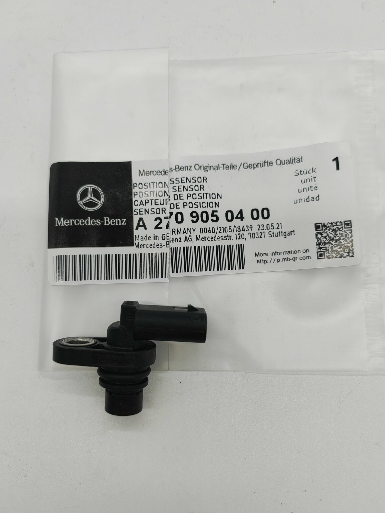 Mercedes-Benz Датчик положения распредвала Mercedes арт. A2709050400