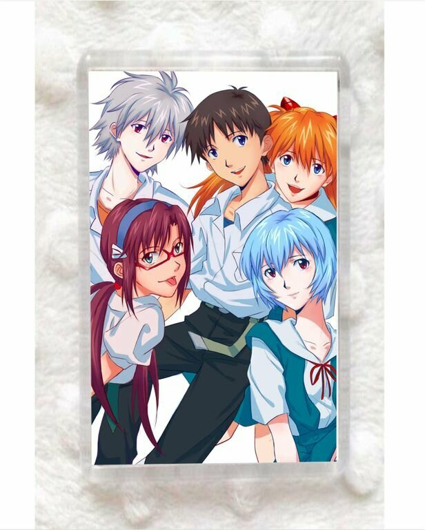 Магнит акриловый Евангелион, Neon Genesis Evangelion №4