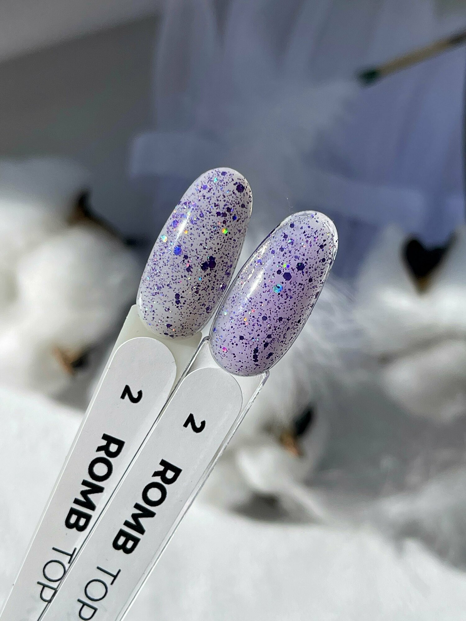 Romb top. Топ для гель-лака без липкого слоя. Оттенок 2.