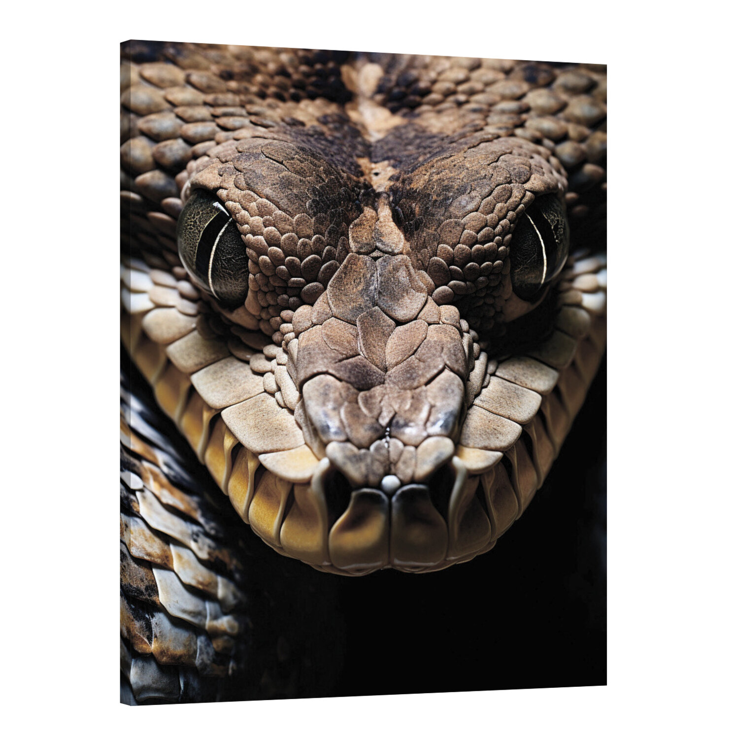 Интерьерная картина 50х70 "Змеиные ноты"