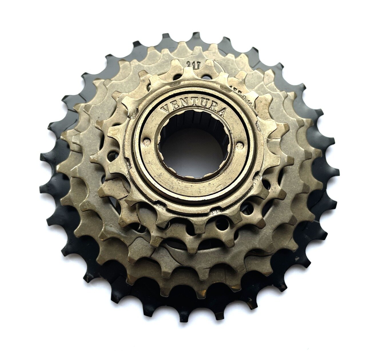 Кассета трещотка 5 скоростей 5-700173 5х14-28 черно-коричневая HG SHIMANO-совместимая VENTURA