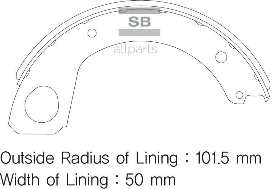 SANGSIN BRAKE SA122 Колодка тормозная задняя цена за 1 шт