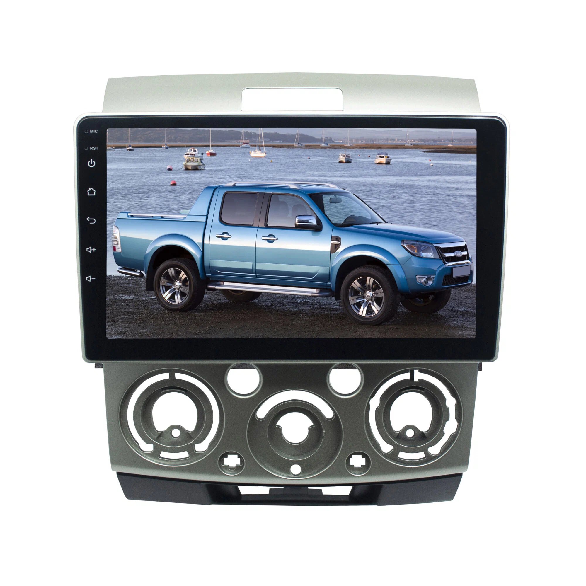 Штатная магнитола MEKEDE для FORD Ranger 2006-2011, Everest 2006-2013 / MAZDA BT-50 2006-2011 с новейшим 8ми ядерным процессором , памятью 4/64 и версией Android 14