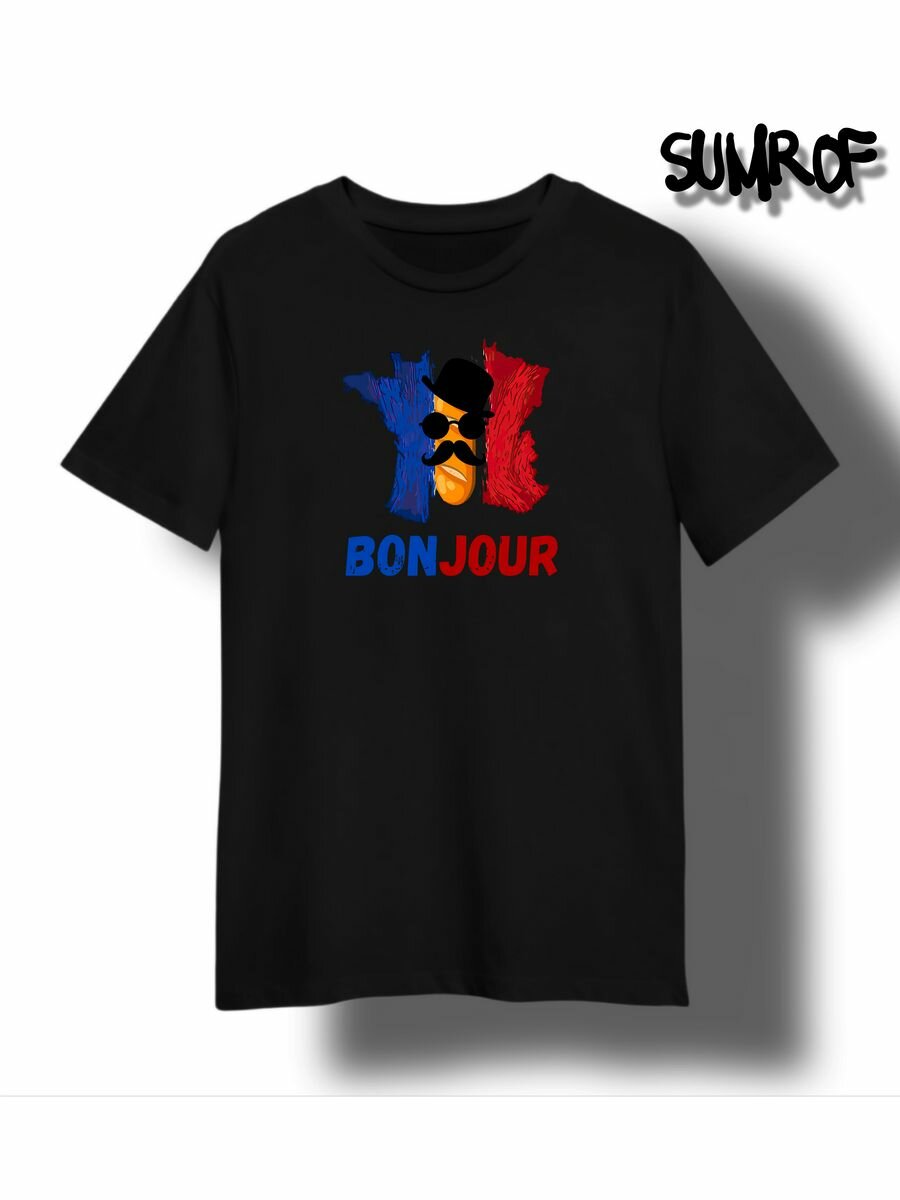 Футболка bon jour франция