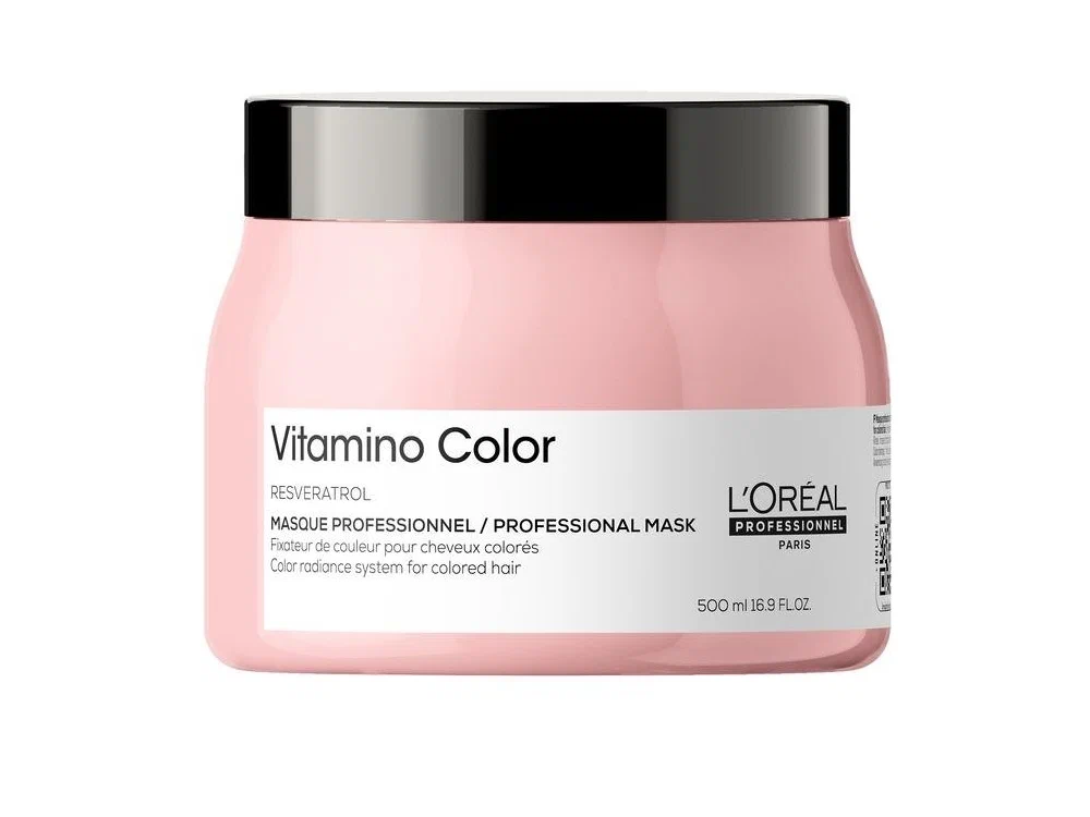 L'Oreal Professionnel Vitamino Color Resveratrol Маска для окрашенных волос, 500 мл, банка