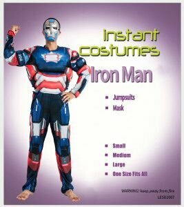 Костюм Железный человек, мужской, 100% полиэстер, размер 50. WIDMANN