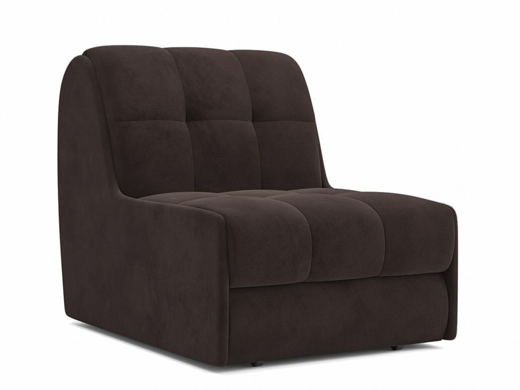Meblevka Кресло-кровать аккордеон Барон 2 микровелюр коричневый
