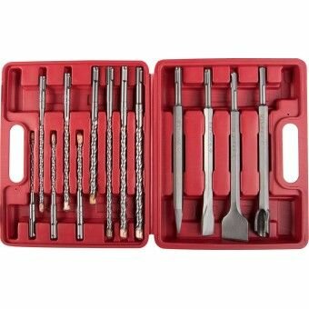 Набор зубил и сверл SDS-Plus (13 шт.) для перфораторов ЗУБР 29360-H13