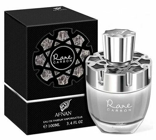 Парфюмерная вода Afnan Rare Carbon, мужская, древесно-цветочная, 100мл