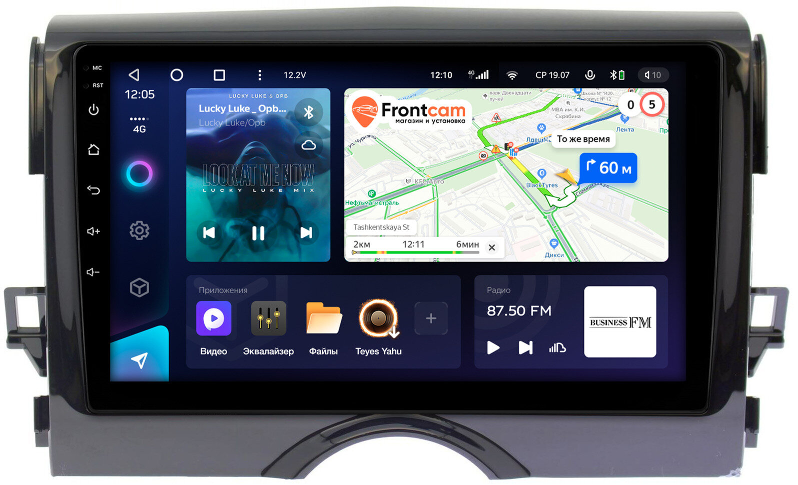 Штатная магнитола Toyota Mark X 2 2009-2019 (авто с навигацией) Teyes CC3L 4/64 9" RM-9-168 Android 10 (4G-SIM, DSP, IPS)