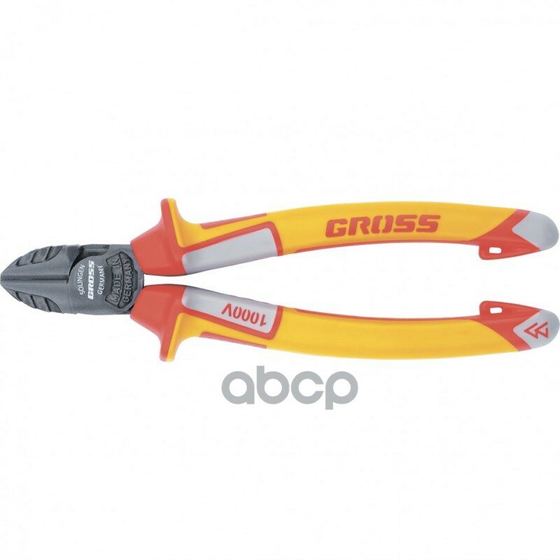 Бокорезы, Диэлектрические Рукоятки, До 1000 В, Трехкомпонентные Рукоятки, 180 Мм// Gross GROSS арт. 17582