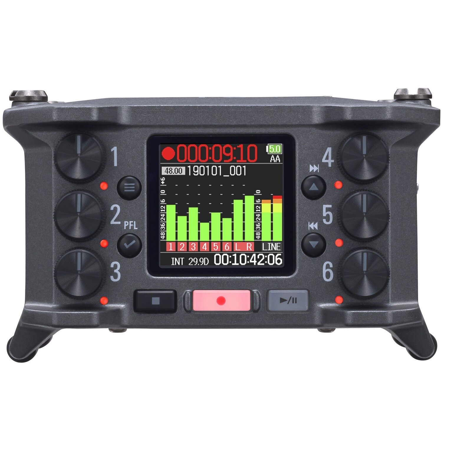 Студийный рекордер/проигрыватель Zoom F6